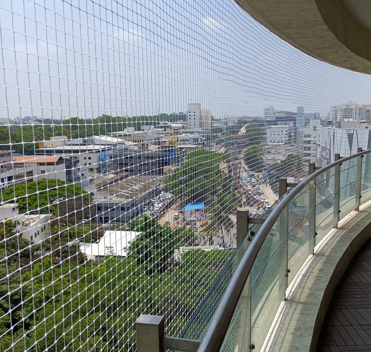 Balcony Safety Nets in Mysore | Safety Nets for Balconies Near Me